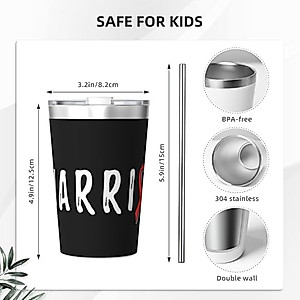 12oz Tumbler Warrior Sickle Cell Awareness Stainless Steel Cup With Straw And Lid Spill Proof Bulk Double Wall Vacuum Reusable Water Tumblers For Cold Hot Drink