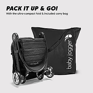 Baby Jogger City Tour 2 Ultra-Compact Travel Stroller, Jet