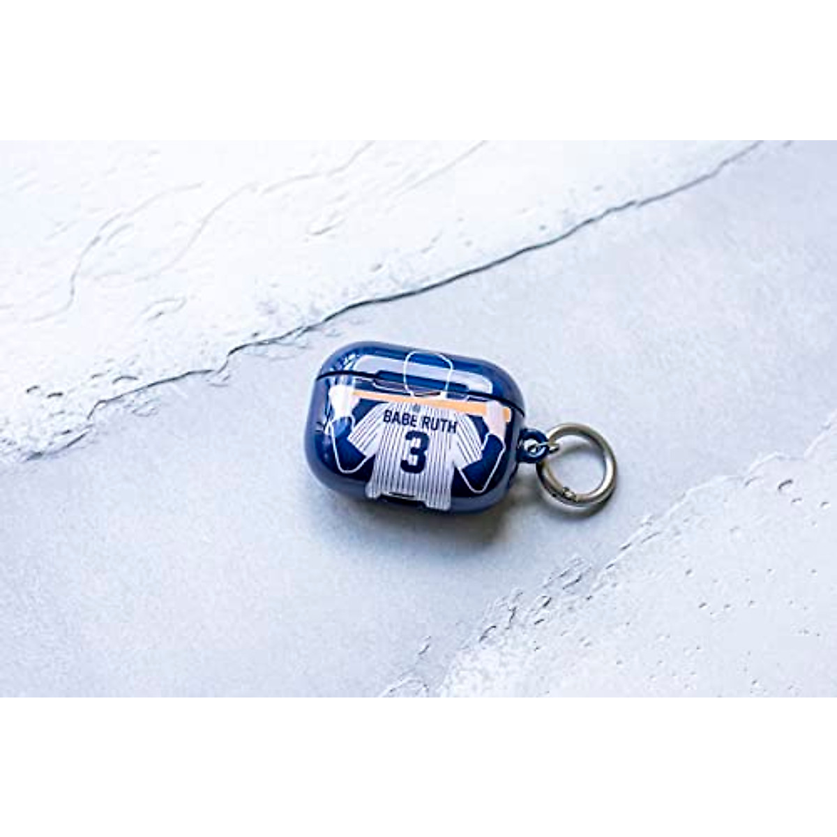 Custom Baseball Jersey AirPods Pro Case - Add Your Name Number Best Personalized AirPods Case for Baseball Fan