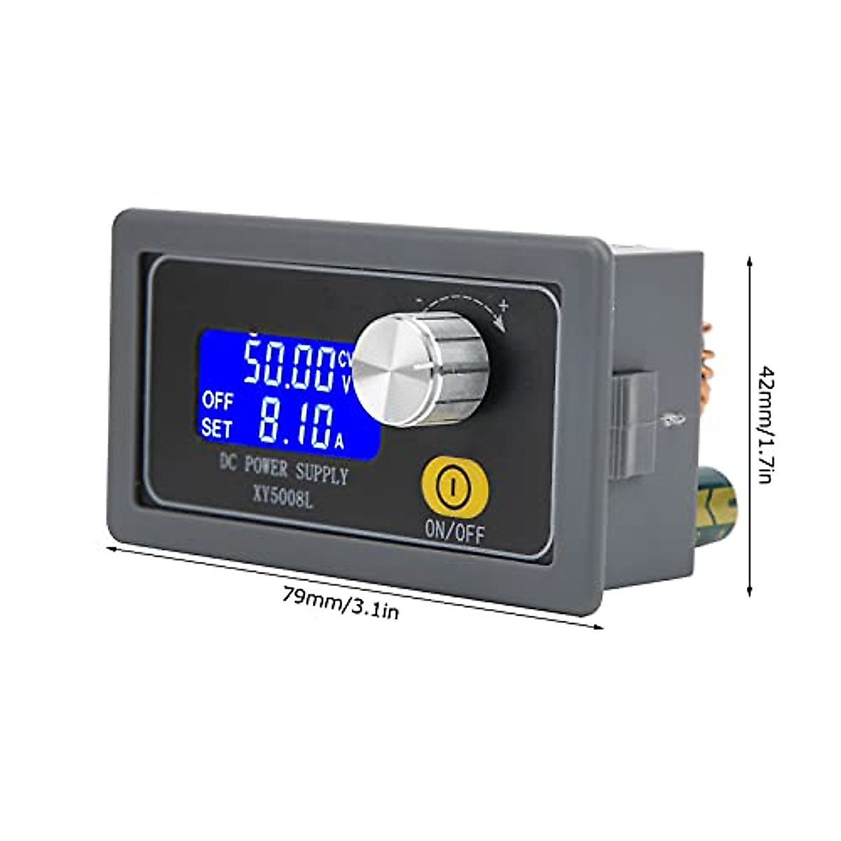 DC Power Supply Variable 50V 8A Adjustable Switching Regulated Power Supply with LED Display