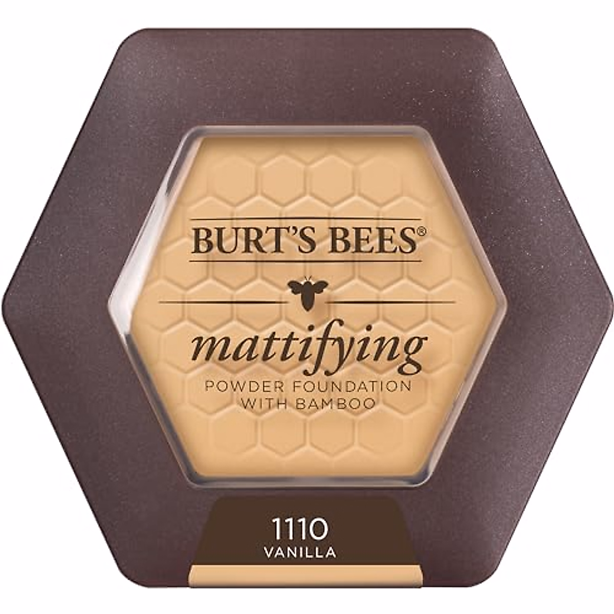 Burt’s Bees 100% Natural Origin Mattifying Powder Foundation, Vanilla, 0.3 Ounce, Packaging May Vary