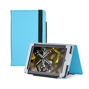 Fire HD 6 Case (2014 model), Blue, Nupro, Standing Case, Protective Cover (4th Generation: 6")