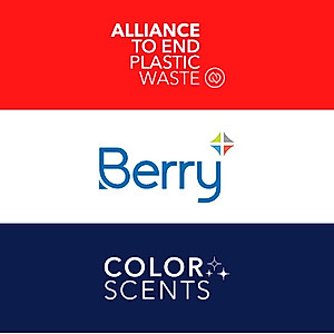 Color Scents Small Trash Bags - 4 Gallon, 80 Bags (1 Pack of 80 Count), Twist Tie - Lavender Bag in Lavender Scent with Microban