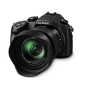 Panasonic LUMIX DMC-FZ1000 20.1MP 4K Point and Shoot Digital Camera w/ 16X Zoom Leica Lens, Built-in Wi-Fi and NFC - Black (US Model)