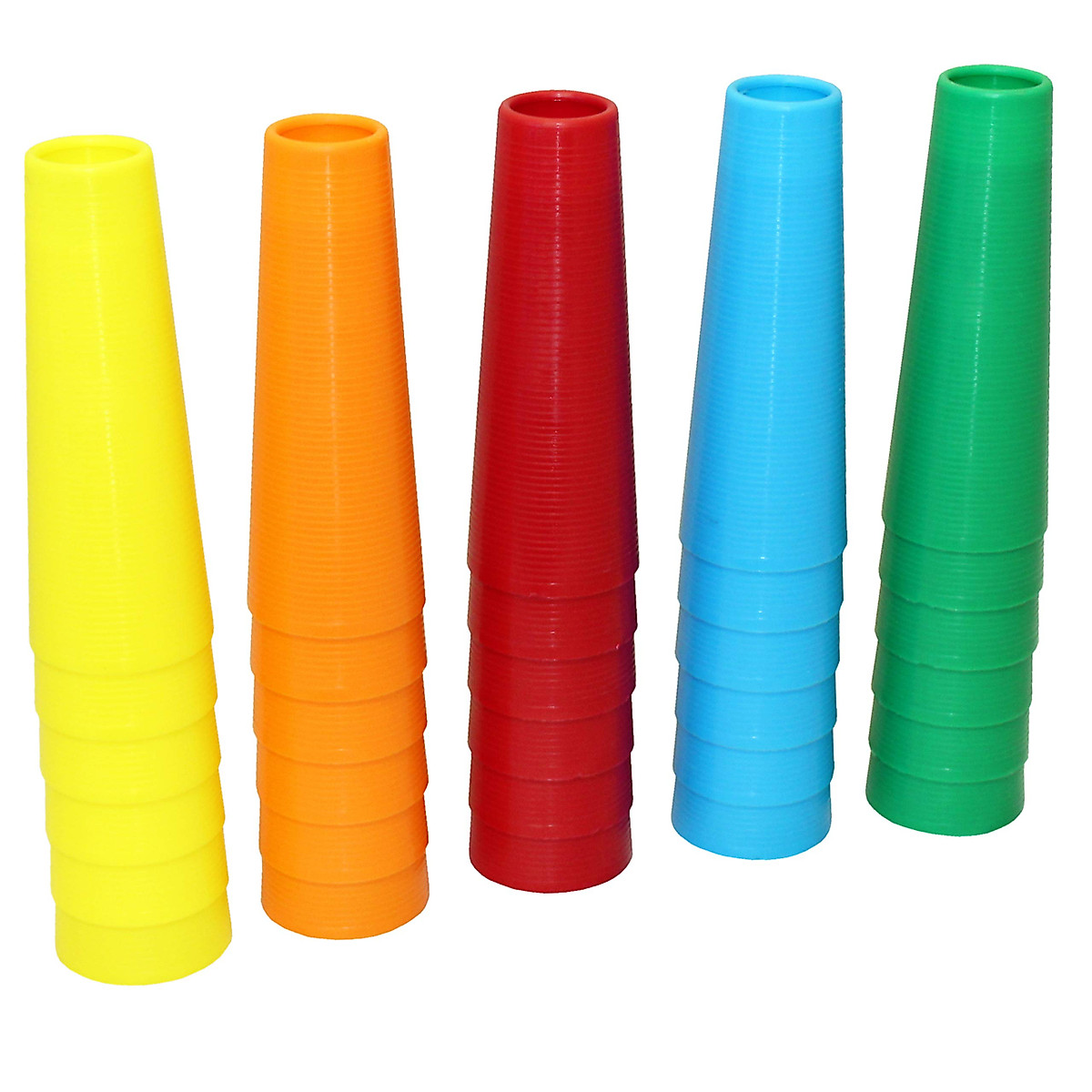 Rehabilitation Advantage Large Stacking Hand Cones, Set of 30