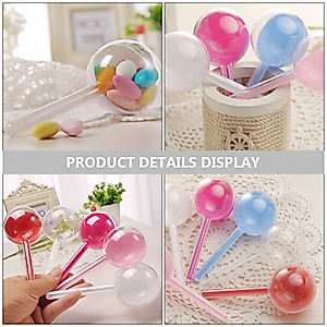 Amosfun 12Pcs Round Candy Case Lollipop Container Clear Plastic Bead Storage Containers Mini Storage Case Round Portable Empty Jewelry Ring Box Clear