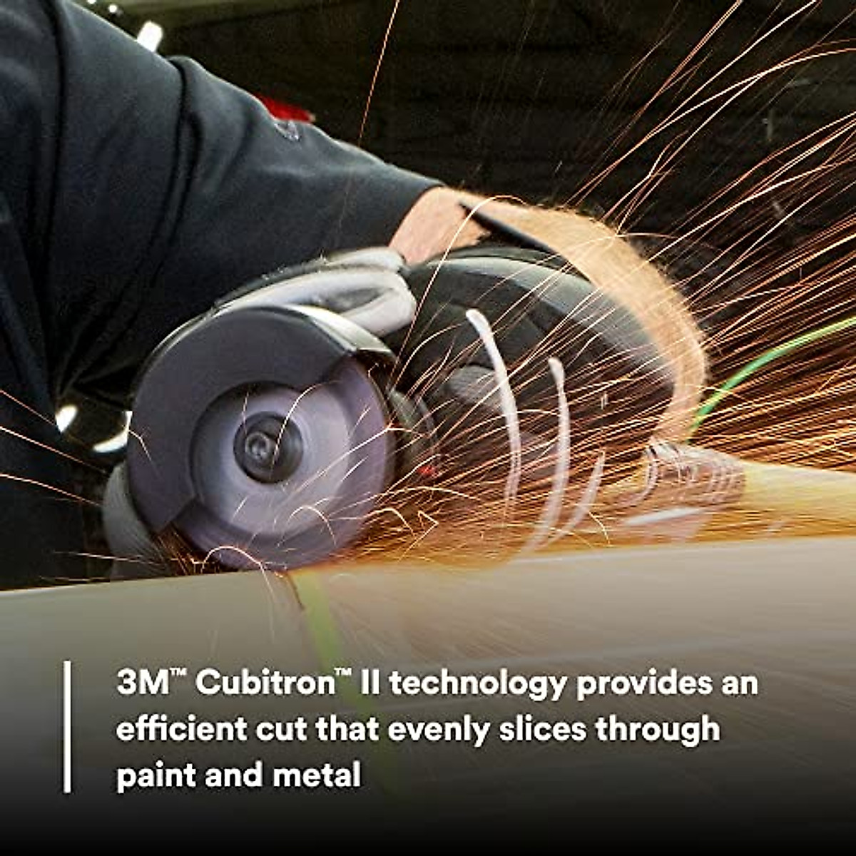 3M Cubitron II Cut-Off Wheel 33467, High Performance, Fast Cutting, Long Lasting, 4-1/2 in x 0.04 in x 7/8 in, 5 Wheels/Carton