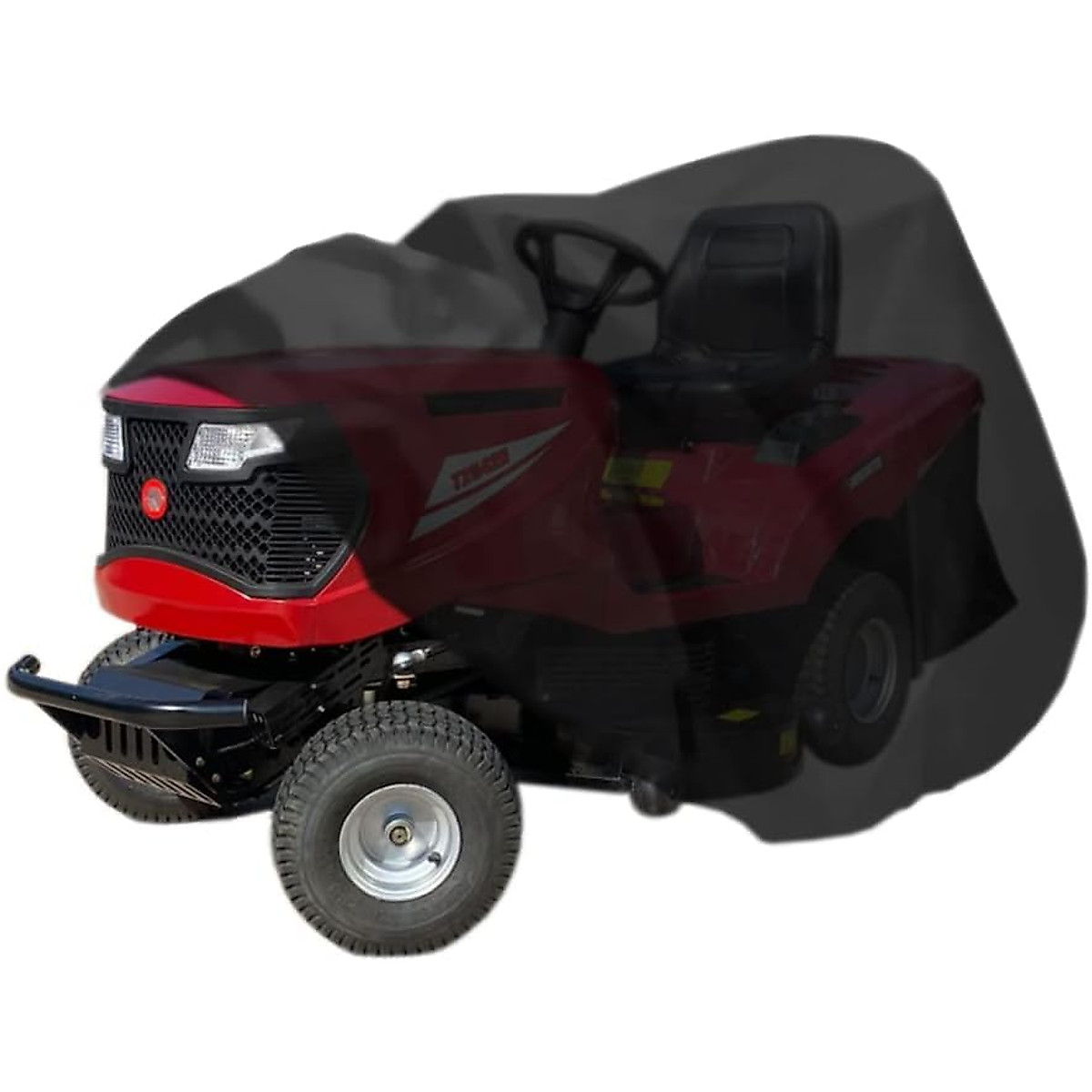 Lawn Mower Cover,Riding Lawn Mower Cover for Rider Garden Tractor.Outdoor Heavy Duty Protects Against Water, UV, Dust, Dirt, Wind.72 L x 54" W x 46" H (Black)