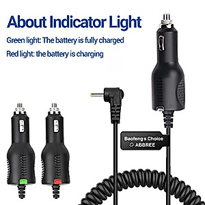 BAOFENG UV-82 Battery BL-8 3800mAh Li-ion High Capacity Extended Battery with Car Charger Cable UV-82HP UV-82C MIRKIT UV-82 MK3/5 etc Two Way Radio