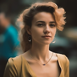 CARITATE Raw Amethyst Necklace Purple Necklace for Women as Spiritual Gifts - February Birthstone Natural Crystal Necklace as Healing Gifts for Women - Real Crystal Gemstone Jewelry Necklace