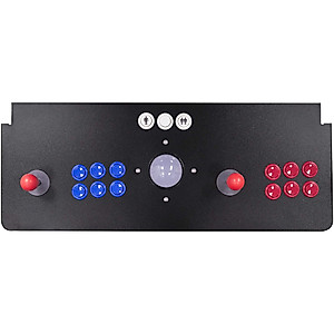 Creative Arcades Full Size Stand-Up Commercial Grade Arcade Machine | 2 Player | 3500 Games | 22" LCD Screen | 2 Sanwa Joysticks | Trackball | 2 Stools Included | 3 Year Warranty