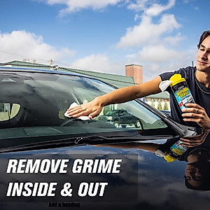 Invisible Glass 90166-6PK Lint-Free and Ammonia-Free Large Glass Cleaning Wipes are Tint Safe Enjoy Streak Free Windows, Mirrors, and Glass for Home and Auto, Pack of 6