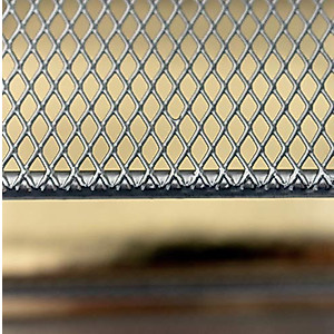 Blu Monaco Desk Organizers and Accessories Stackable Paper Tray - 4 Tier Stackable Letter Trays - Silver Metal Mesh File Holder Organizer