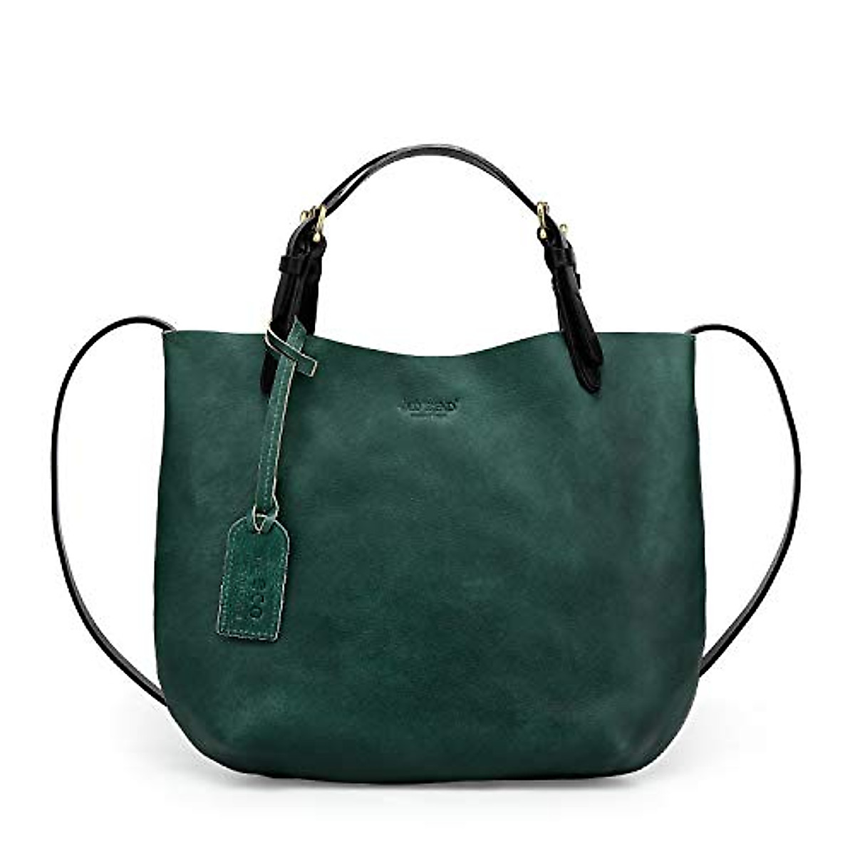OLD TREND Genuine Leather Island Mini Tote (Vintage Green)