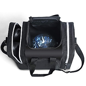 Mangrove Padded Bowling Ball Bag - Fits Shoes, Ball and Accessories (Black)