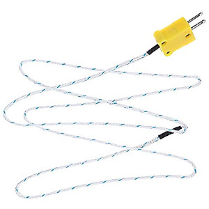 DGZZI K Type Temperature Sensor 1m Measure Range -50~800 Degree Centigrade Mini Connector Thermocouple Probe Tester Line