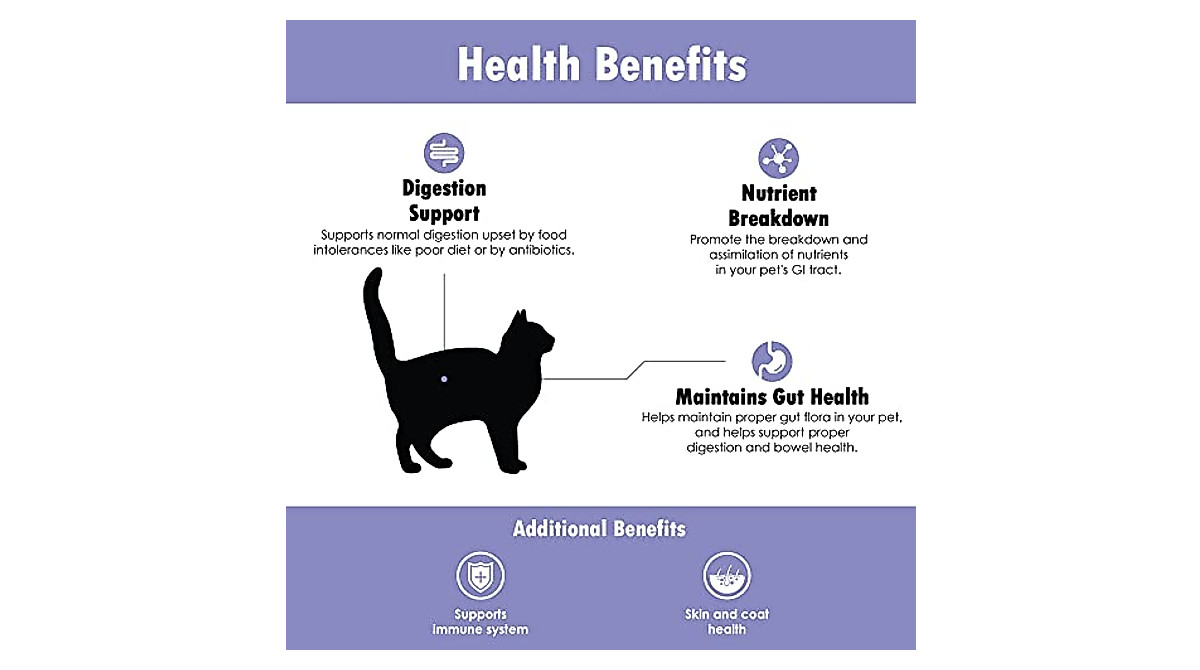 Proflora Probiotic for Cats - Supports Digestion & Immune Health