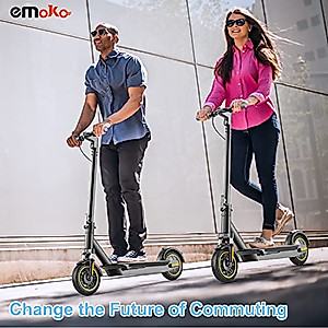 Electric Scooter Adults 500W with App, up to 20 MPH & 30-35 Miles, Folding Scooter for Adults with Double Braking System and W. Capacity 250lbs, UL Certified