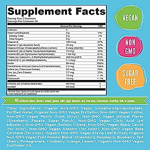 Kids Multivitamin + Immunity + Vitamin C Gummies Bundle by MaryRuth's | Supports Immune Function & Overall Health for Adults & Kids.