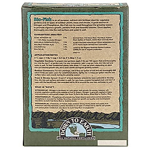 Down to Earth Organic Bio-Fish Fertilizer Mix 7-7-2, 5 lb