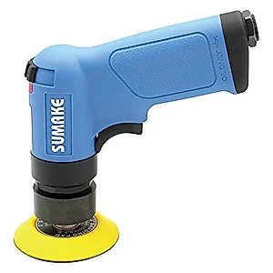 3 inch Mini random Air Orbital Polisher / Sander, Pistol Grip, 7,000 RPM, Composite Housing, (Sumake ST-C120)