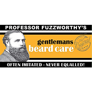 Professor Fuzzworthy Mens Beard Moustache Detangling Conditioner