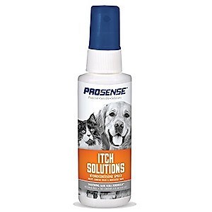 Pro-Sense Itch Solutions Hydrocortisone Spray 4 Ounces, for Dogs and Cats