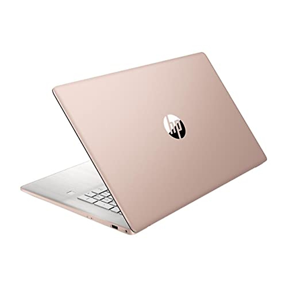 2021 Newest HP Pavilion 17 Laptop, 17.3" HD+ Touchscreen Screen, AMD Ryzen 3 5300U(Beats i7-8265U), 16 GB RAM, 512GB PCIe NVMe SSD, Long Battery Life, Webcam, Mics, WiFi, Windows 10 Home, Rose Gold