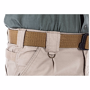 5.11 Tactical Men's Active Work Pants, Superior Fit, Double Reinforced, 100% Cotton, Khaki, 38W x 30L, Style 74251