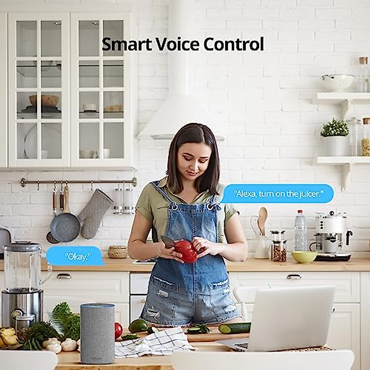 SONOFF S40 Smart Plug with Energy Monitoring 15A, WiFi Smart Outlets That Work with Alexa, Google Home & IFTTT, Smart Plug with Remote, ETL Certified, NO Hub Required, 2.4G WiFi Only(4-Pack)