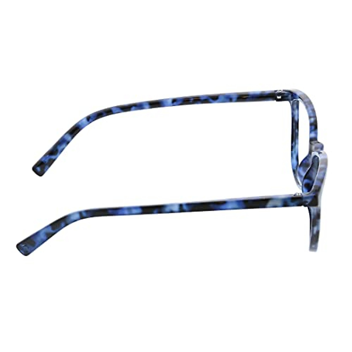 peepers by peeperspecs womens Bengal Blue Light Blocking Reading Glasses, Navy Tortoise, 54.9 US