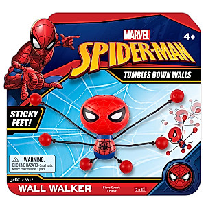 JA-RU Spiderman Stretchy Window-Crawler (2 Units) | Wall-Climber and Window Walker-Rolling Sticky Toys | Marvel Avengers Superhero Fidget Toys | Toys and Novelty Toys for Kids. 6812-2