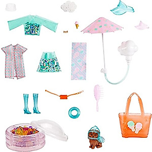 Barbie Color Reveal Doll with 7 Surprises, Color Change and Accessories, Ice Cream Series, styles may vary​​