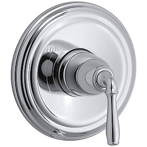 KOHLER K-T397-4-CP Devonshire Rite-Temp Pressure-Balancing Valve Trim, Polished Chrome