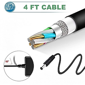 4V AC Charger for Ryobi Cordless Screwdriver Models HP44L HP34L Circle tip Input