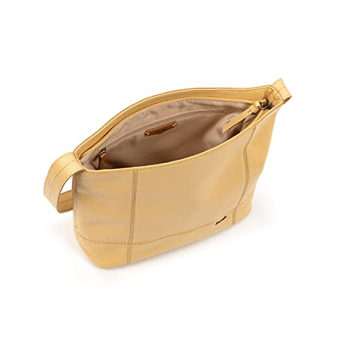The Sak De Young Hobo Bag in Leather, Buttercup