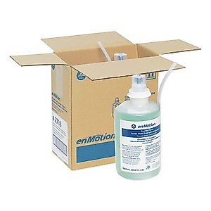 Georgia-Pacific 42718 GP enMotion Counter Mount Soap Refill, 1800 mL, Tranquil Aloe, 2/Carton