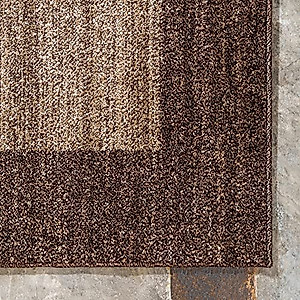 Unique Loom Del Mar Collection Area Rug - Abigail (3' 3" x 5' 3" Rectangle, Light Brown/ Beige)