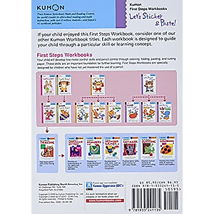 Let's Sticker & Paste! (Kumon First Steps Workbooks)