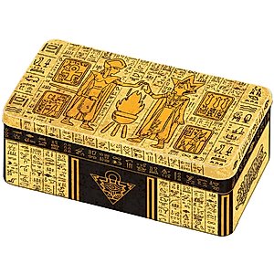 Yu-Gi-Oh! Cards: 2020 Tin- Includes 3 Mega Packs | New Gold Tin Design | 3 World Premiere Cards | Genuine Cards