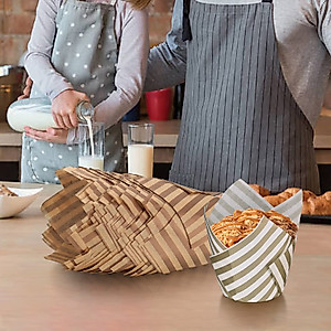 150 Pcs Tulip Cupcake Liners for Baking, Tulip Muffin Liners, Baking Cupcake Wrappers Cups Liners Non-stick Heat Resistant Greaseproof for Wedding Birthday Anniversaries