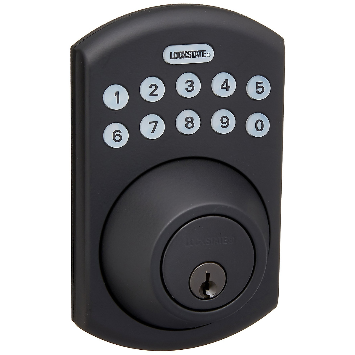 LockState RemoteLock 5i WiFi Electronic Deadbolt Door Lock - Rubbed Bronze - Boulder (LS-DB5i-RB-B)