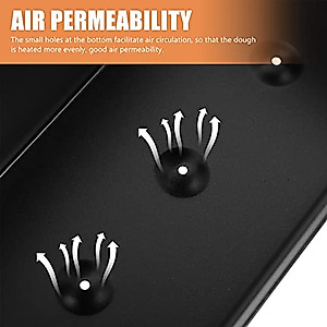 Healifty Pan with Lid Pullman Loaf Pan Carbon Steel Loaf Pan Toast Mold With Cover For Bakeware Bread, Baking Tools Bread Mold Toast For Oven Baking Pullman Loaf Broiler Pan for Oven