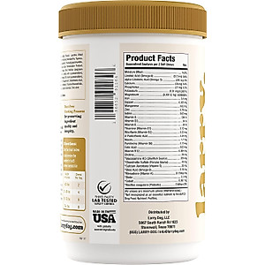 Larry 8-in-1 Multivitamin Dog for Small Dogs | Heart, Digestion, Liver, Skin, Coat, & Joint Support for Dogs | with Vitamins, Minerals, Omegas, & Glucosamine Chondroitin | 60 Soft Chews