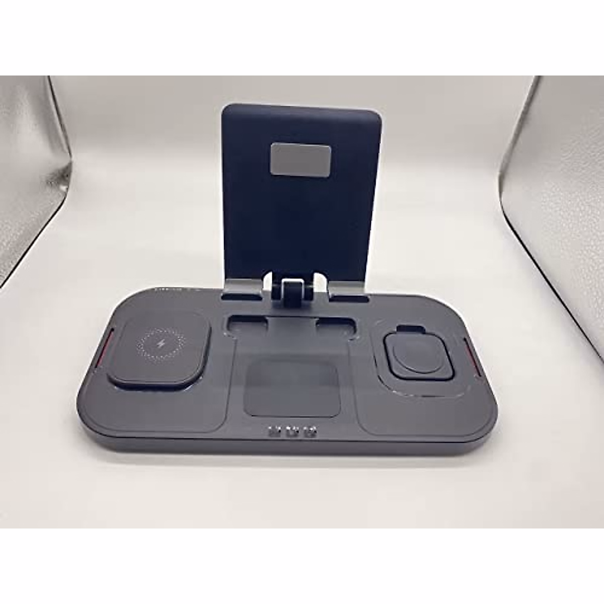 Wireless Charger 4 in 1 for Apple Wireless Charger for iPhone 14 Pro Max/13/12/11, AirPods Pro, iPad Stand, Watch Charger for iWatch Series 8/7/6/SE, Wireless Charging Station for Multiple Devices