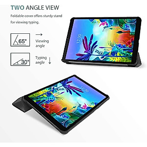 LG G Pad 5 10.1-inch (1920x1200) 4GB LTE Unlock Tablet, Qualcomm MSM8996 Snapdragon Processor, 4GB, 32GB, Bluetooth, Fingerprint Sensor, Android 9.0 + Accessories