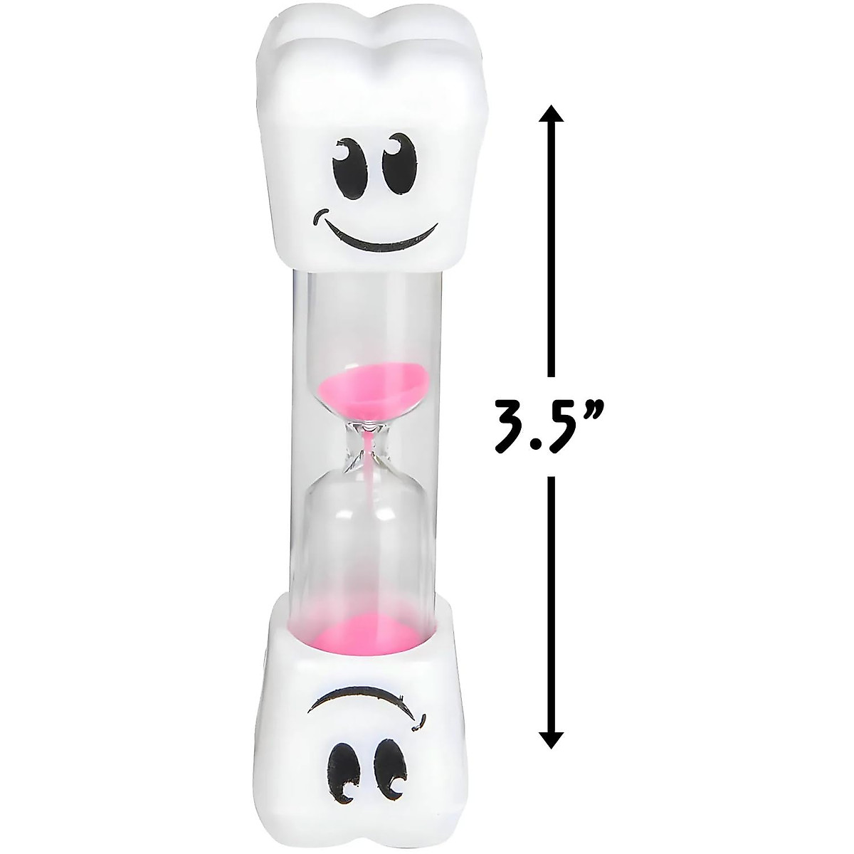 Smile Tooth 2 Minute Sand Timer Assorted Colors
