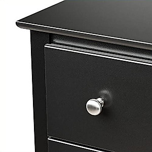 Sonoma 2-Drawer Nightstand, Black