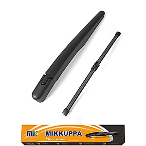 Rear Wiper Arm Blade, Replacement for 2013-2023 Ford Escape, 2015-2019 Lincoln MKC - MIKKUPPA Back Windshield Wiper Assembly Replacement - All Season Natural Rubber Cleaning Window