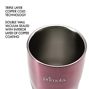 Primula Avalanche Double Wall Vacuum Sealed Travel Water Bottle 20 oz - Pink